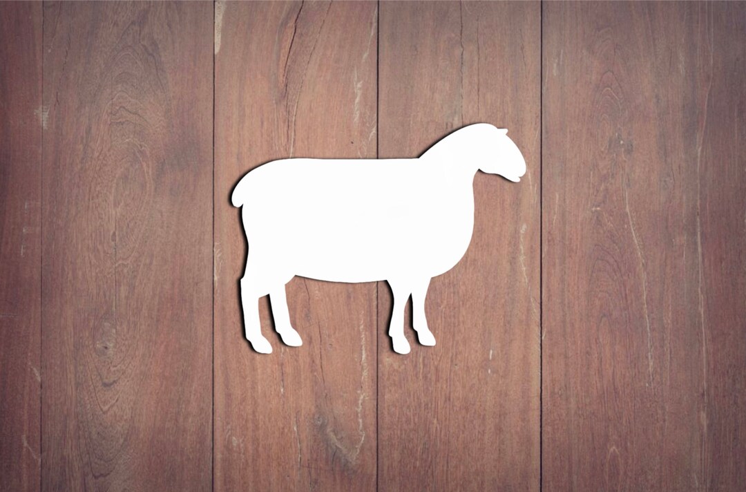 Sheep Decal, Nursery Wall Art, Farmhouse Decor, Car Decal, Wall Decal ...