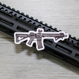 AR15 Sticker, Gun Sticker, Tactical Sticker, Army Sticker, Laptop ...
