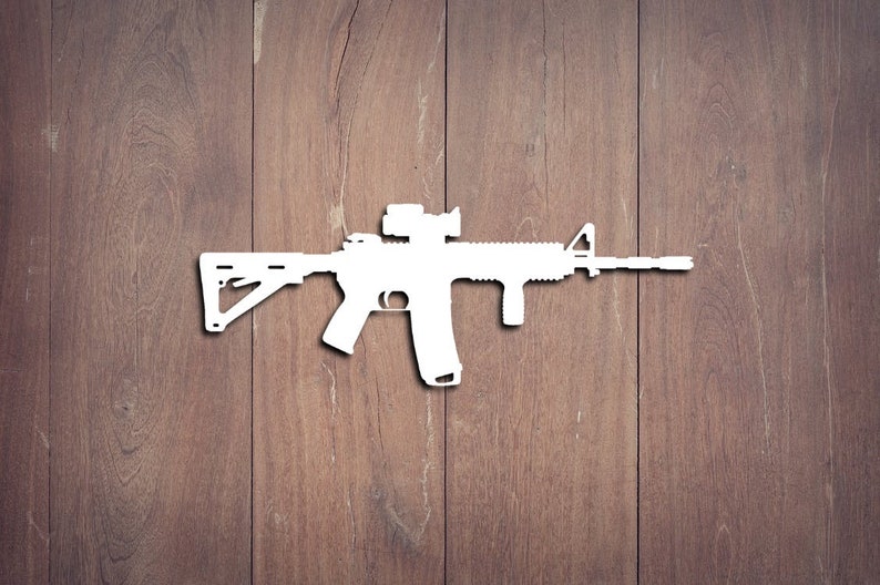 AR15 Decal Gun Decal Vinyl Decal Car Decal Wall Decal - Etsy