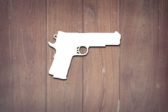 Gun Decal 1911 Vinyl Decal Car Decal Wall Decal Laptop - Etsy