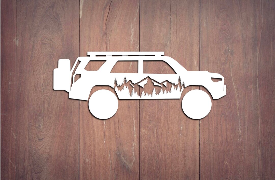 Mountain Decal, 4runner, Mountains, Vinyl Decal, Car Decal, Wall Decal ...