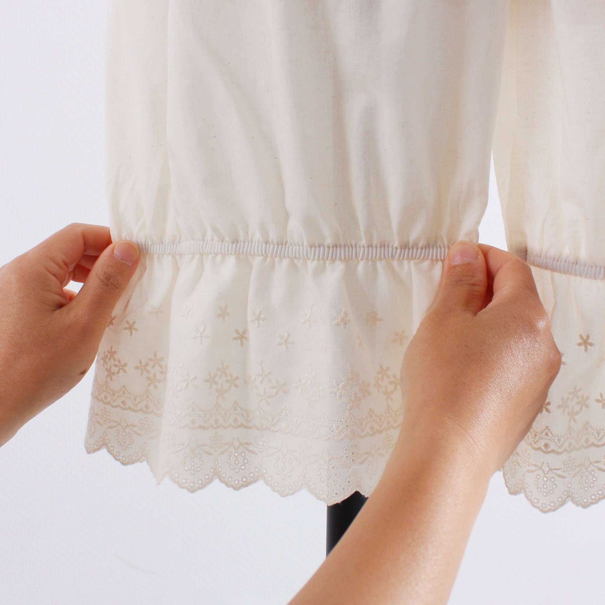 Womens Cotton Begie Lace Bloomers / Long Bloomers / Pettipants ...