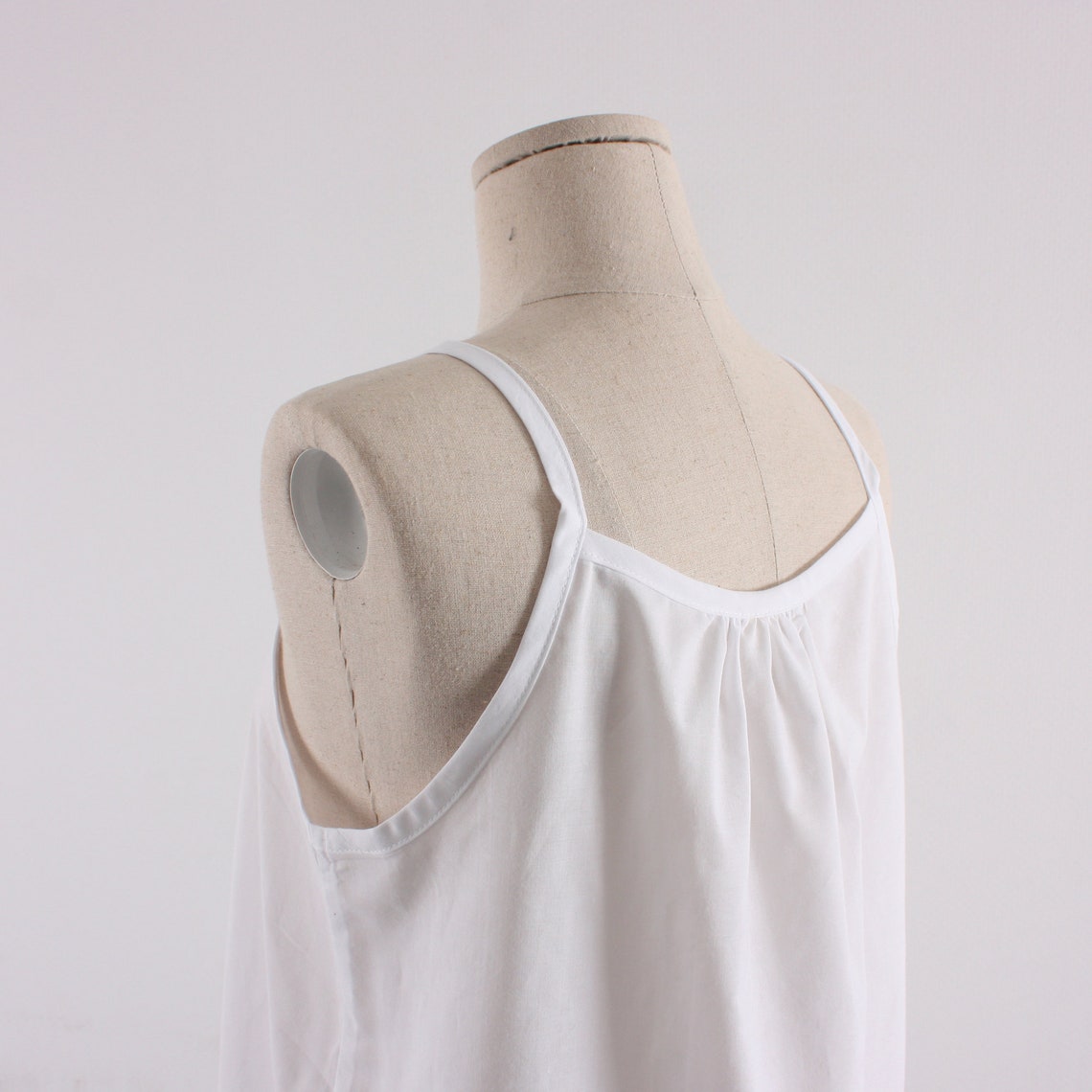 Women Cotton INNER White Lace Slip Dress Underwear - Etsy