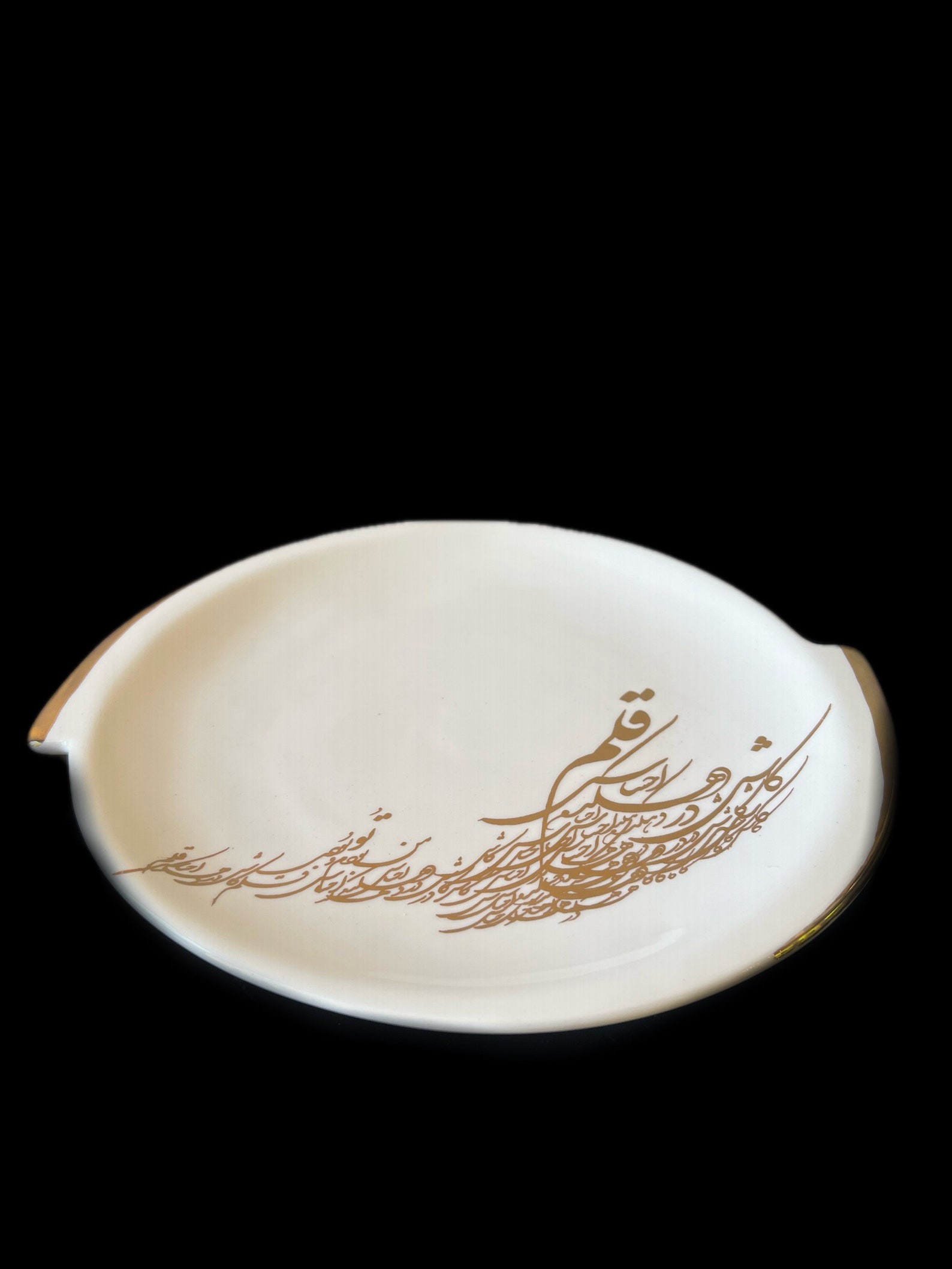 Ceramic Platter Inspired by Persian Art. Decorated With the Art of ...