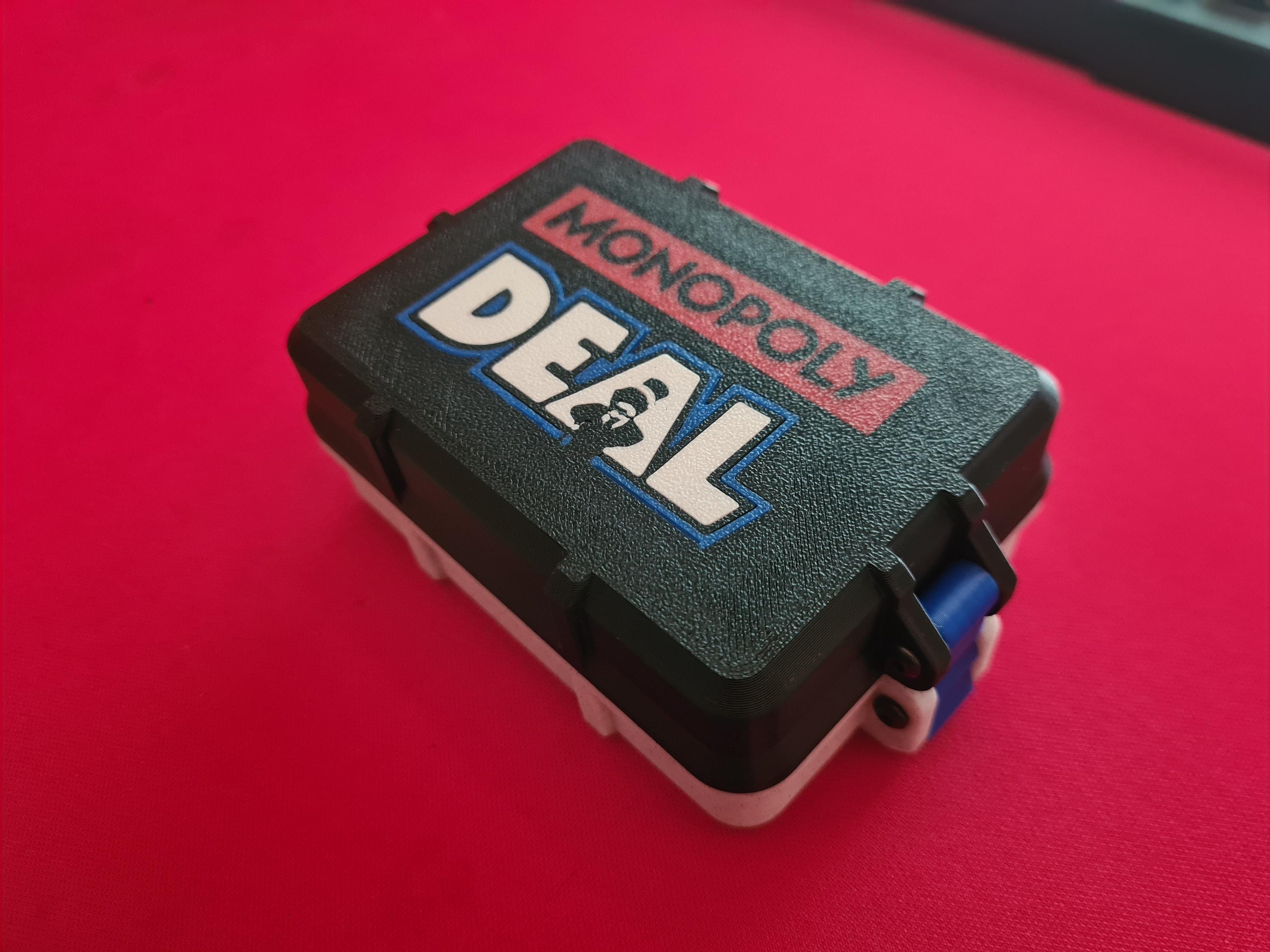 Monopoly Deal Card Hard Box With Card Holder - Etsy