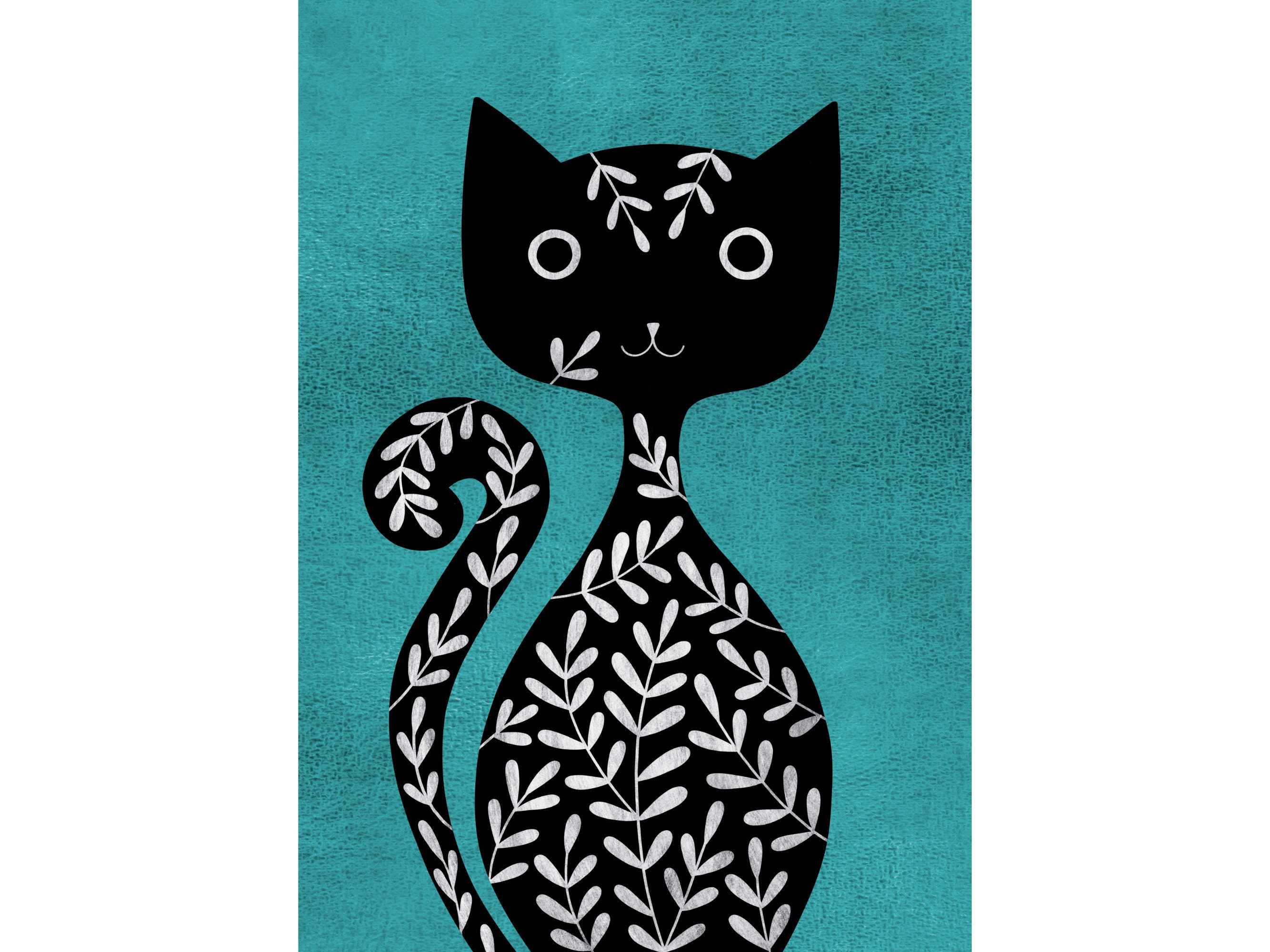 Set van Drie Katten Posters Kat Poster Katten Poster - Etsy Nederland