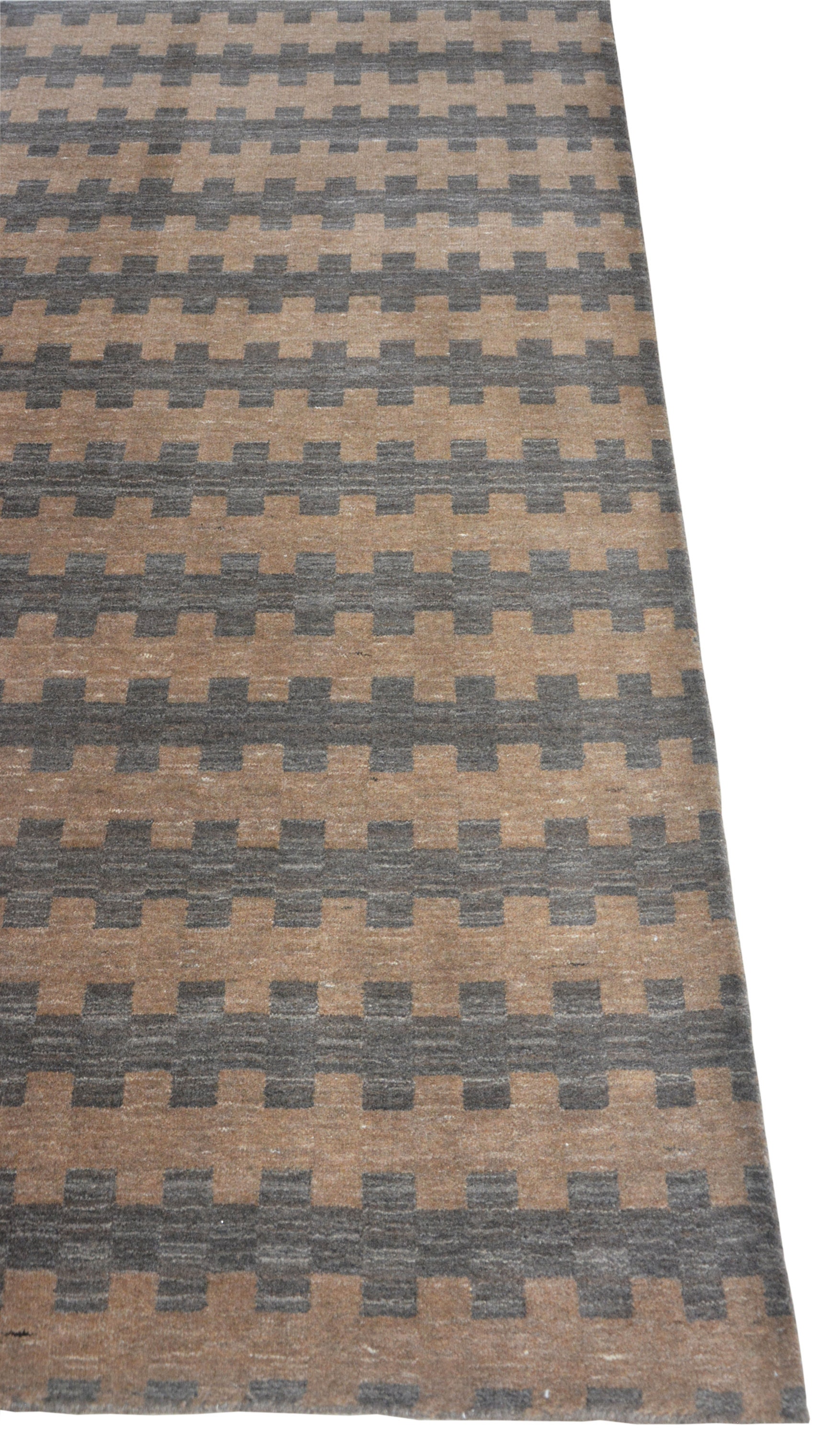 5'6x 7'6 Rug | Handmade Hand Woven Wool & Viscose Multi Area Rug ...