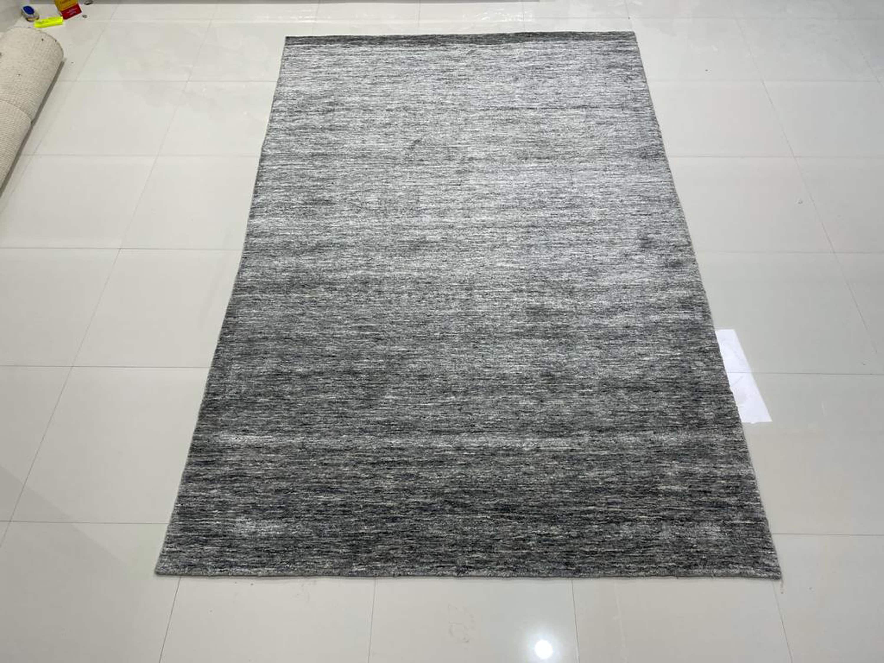 200x300 Rug Hand Loom Hand Made Modern Luxury Bamboo Silk Rug Gray Home ...