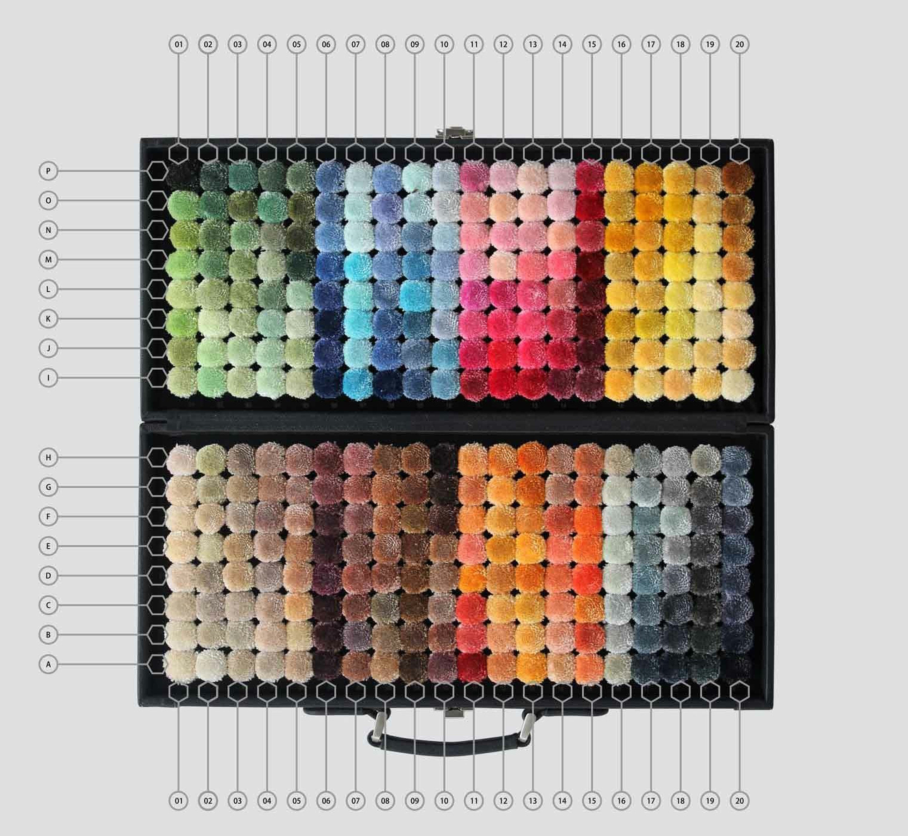 320 Color Pom Box - Etsy