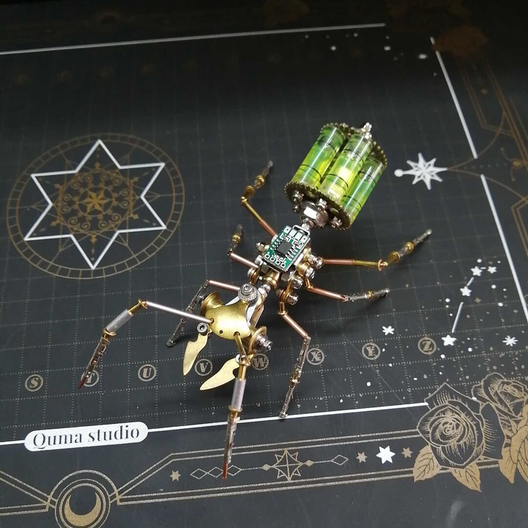 Steampunk Mechanical Liquid Spider Handmade Creative Small Crafts ...