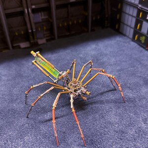 Steampunk Mechanical Spider A Handmade Home Decor Creative Small Crafts ...