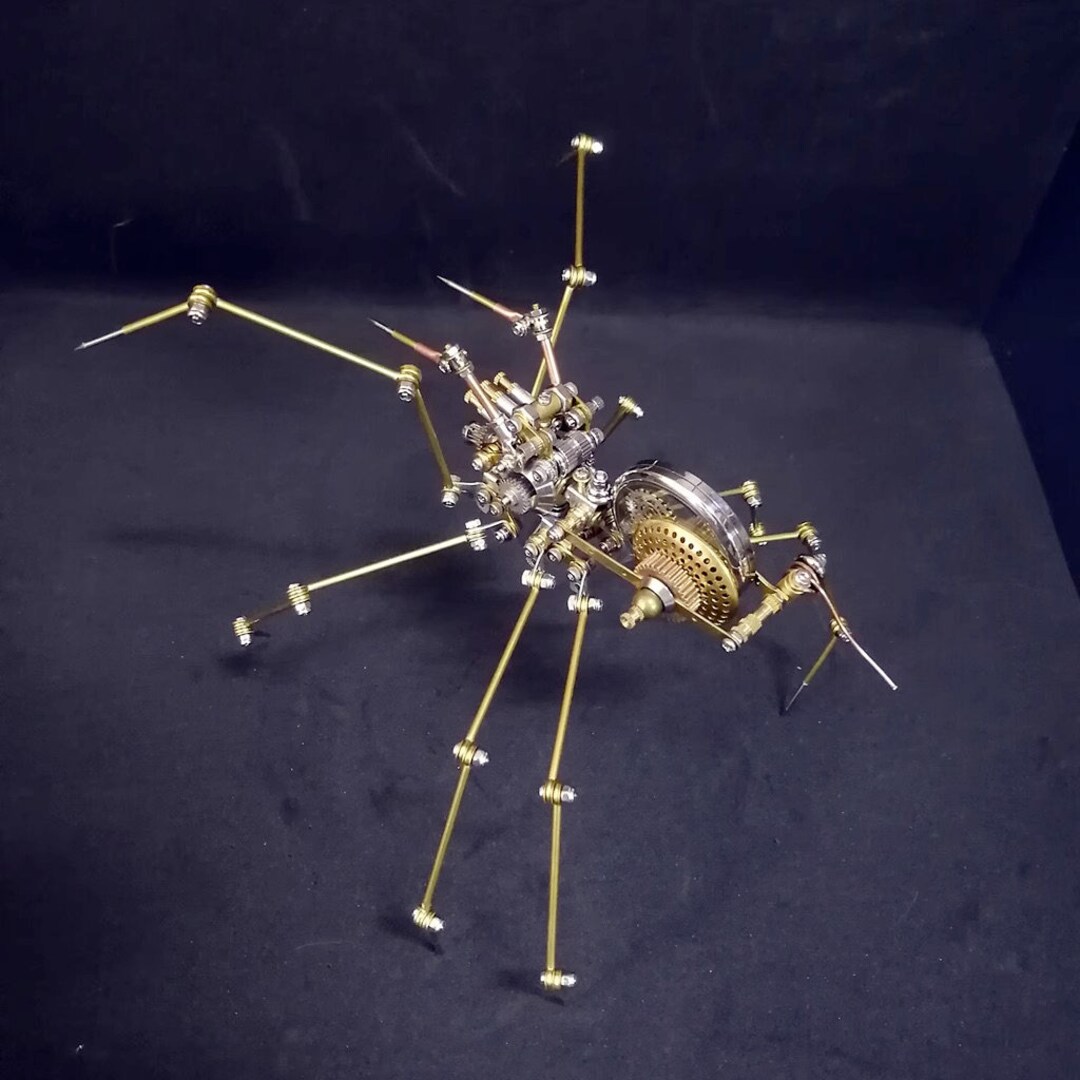 Steampunk Mechanical Spider: Night Hunter Handmade Home Decor Creative ...