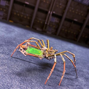 Steampunk Mechanical Spider A Handmade Home Decor Creative Small Crafts ...