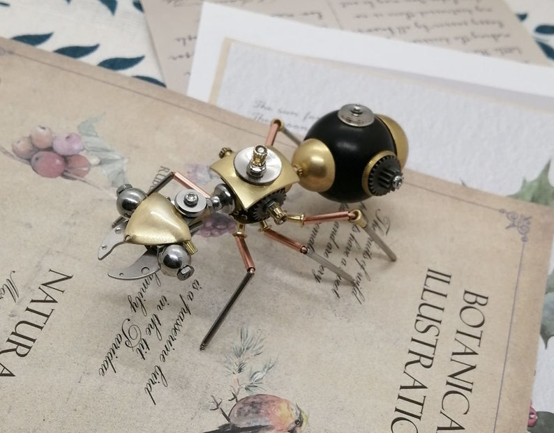 Steampunk Mechanical Insect Ant All-metal Handmade Creative - Etsy