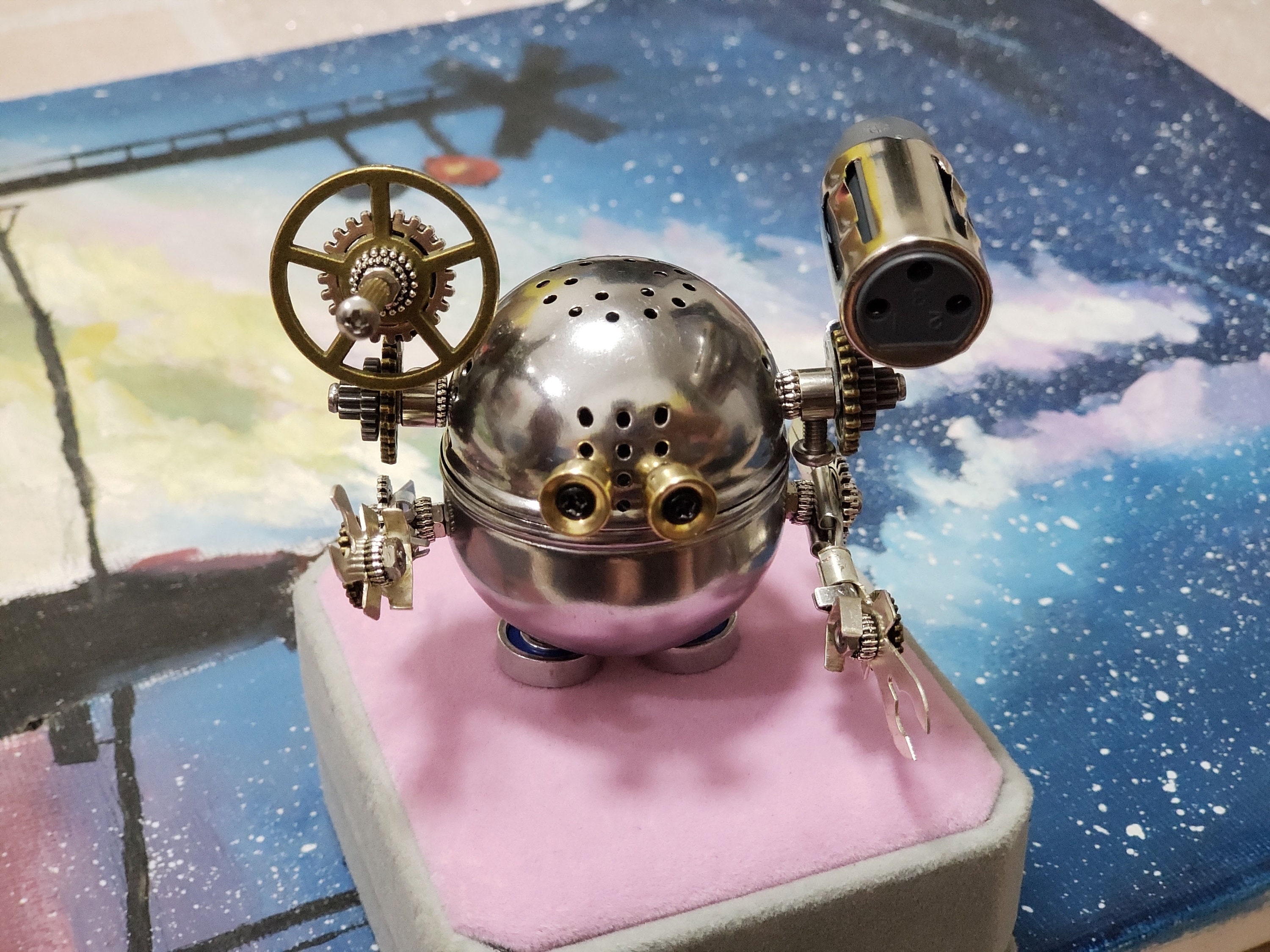 Steampunk Mechanical DIY Minion Model Ornaments Handmade - Etsy Australia