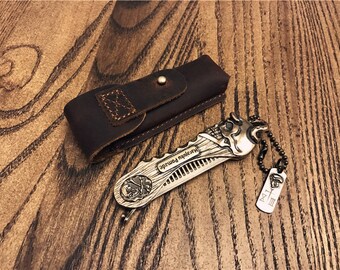 Leather Comb Case - Etsy