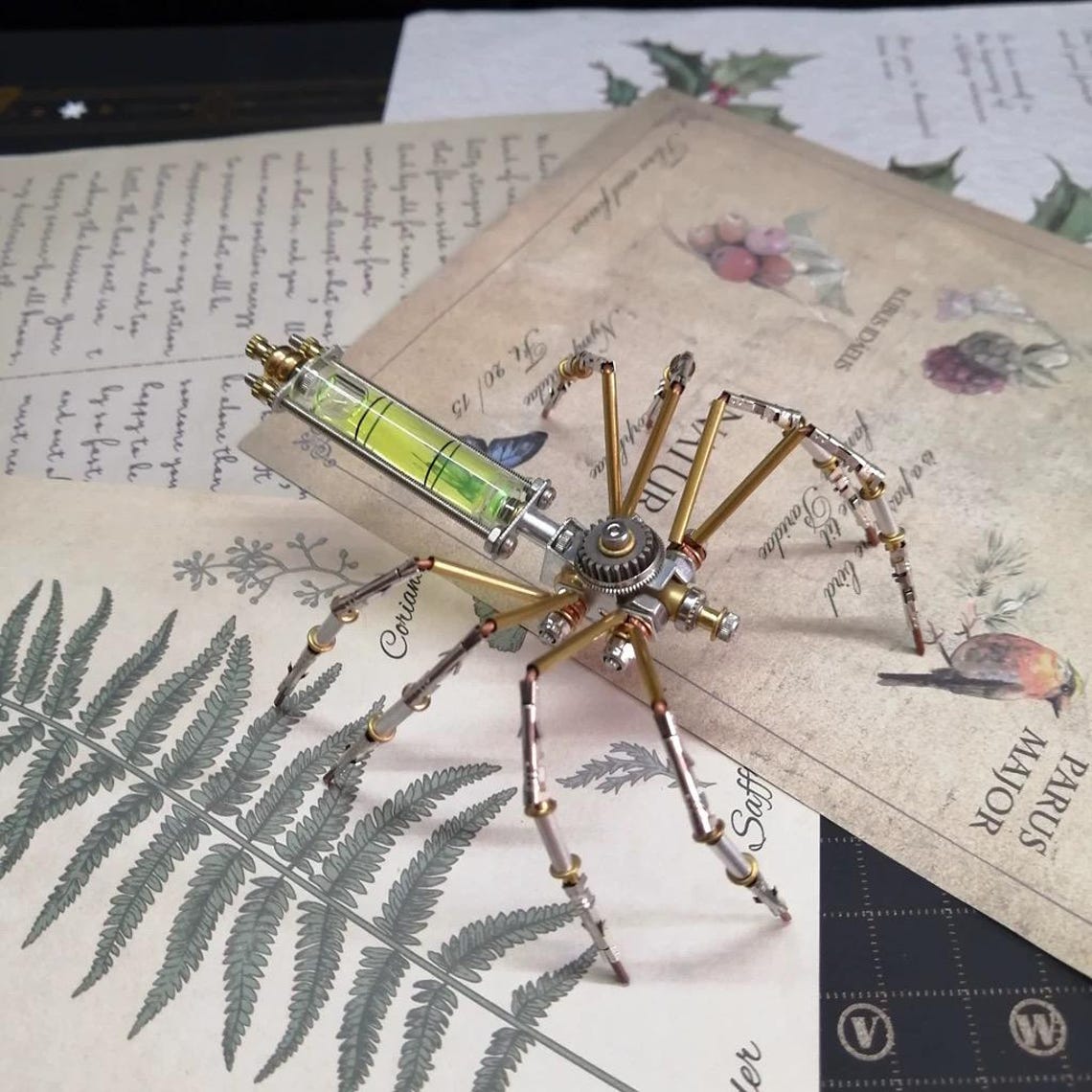 Steampunk Spider Decorative Ornaments Gift - Etsy