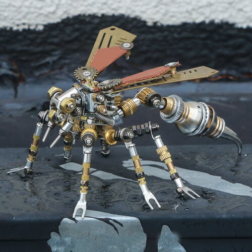 Decoration Charming Steampunk Firefly Mechanical Insect - Etsy