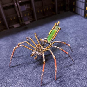 Steampunk Mechanical Spider A Handmade Home Decor Creative Small Crafts ...