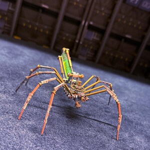 Steampunk Mechanical Spider A Handmade Home Decor Creative Small Crafts ...