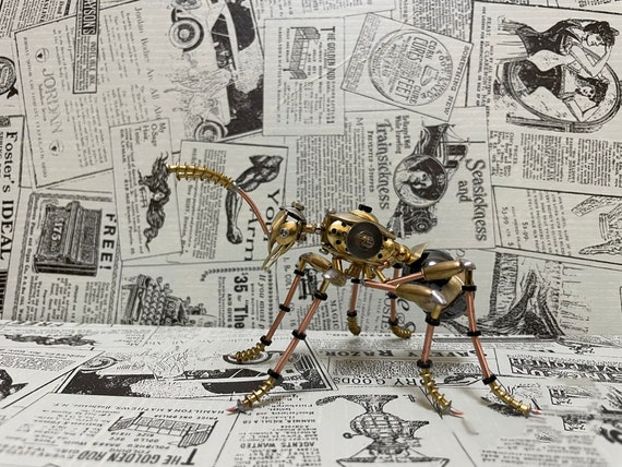 Steampunk Mechanical Mecha Insect Ant Metal Handmade Creative - Etsy