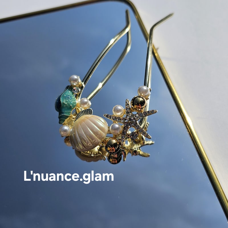 Golden Star Hair Clip - Etsy