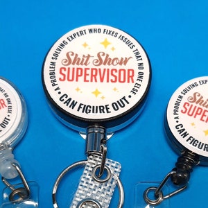 Supervisor Badge - Etsy