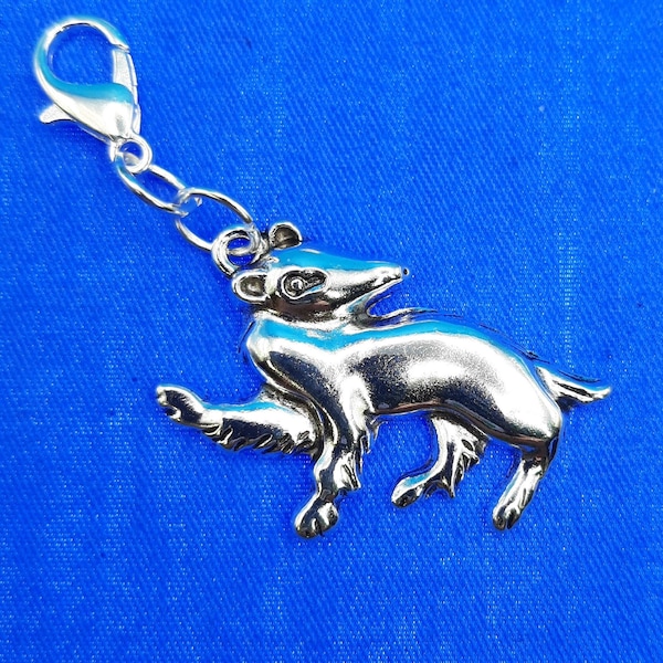 Badger Charm - Etsy