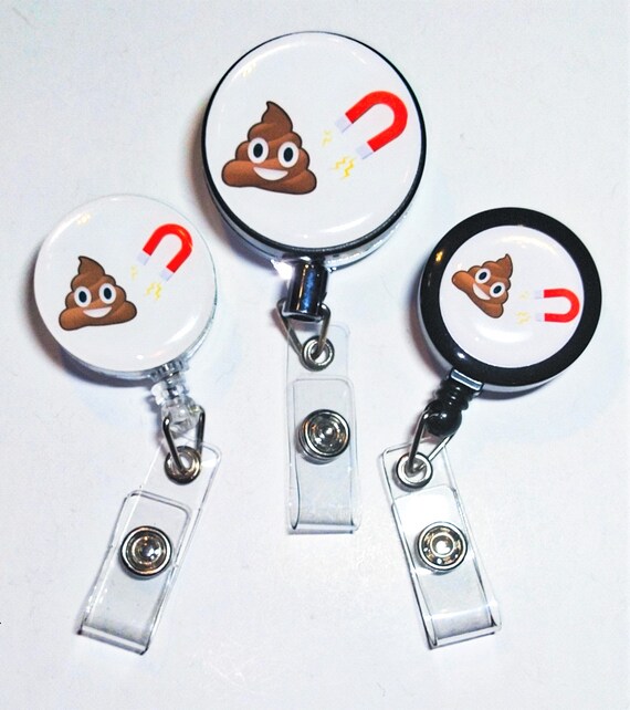 Shit Magnet Badge Reels or Stethoscope ID Tags | Etsy