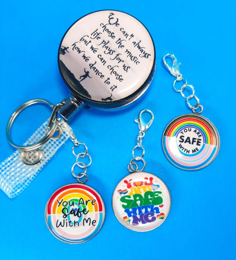 Buy CHARM You Are Safe With Me - 3 Designs, 2 Sizes - Nurses ...