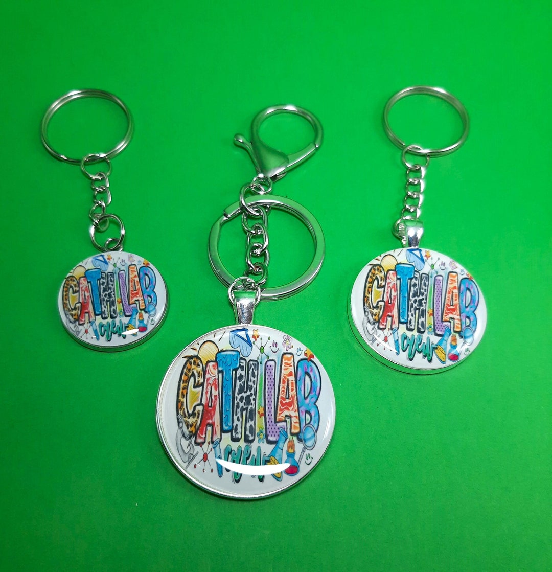 Key Chain Cath Lab Crew KC-M1003B - Etsy