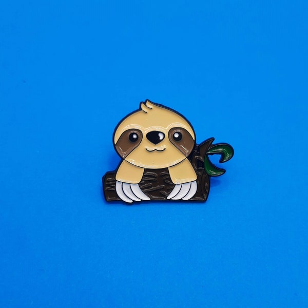 Sloth Brooch - Etsy