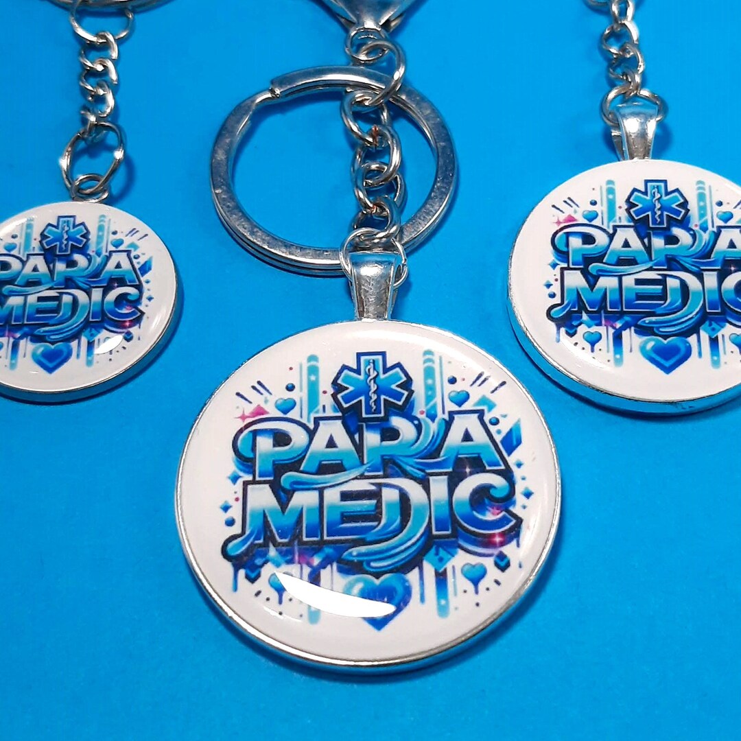 Key Chain Paramedic EMTP KC-M1006F - Etsy