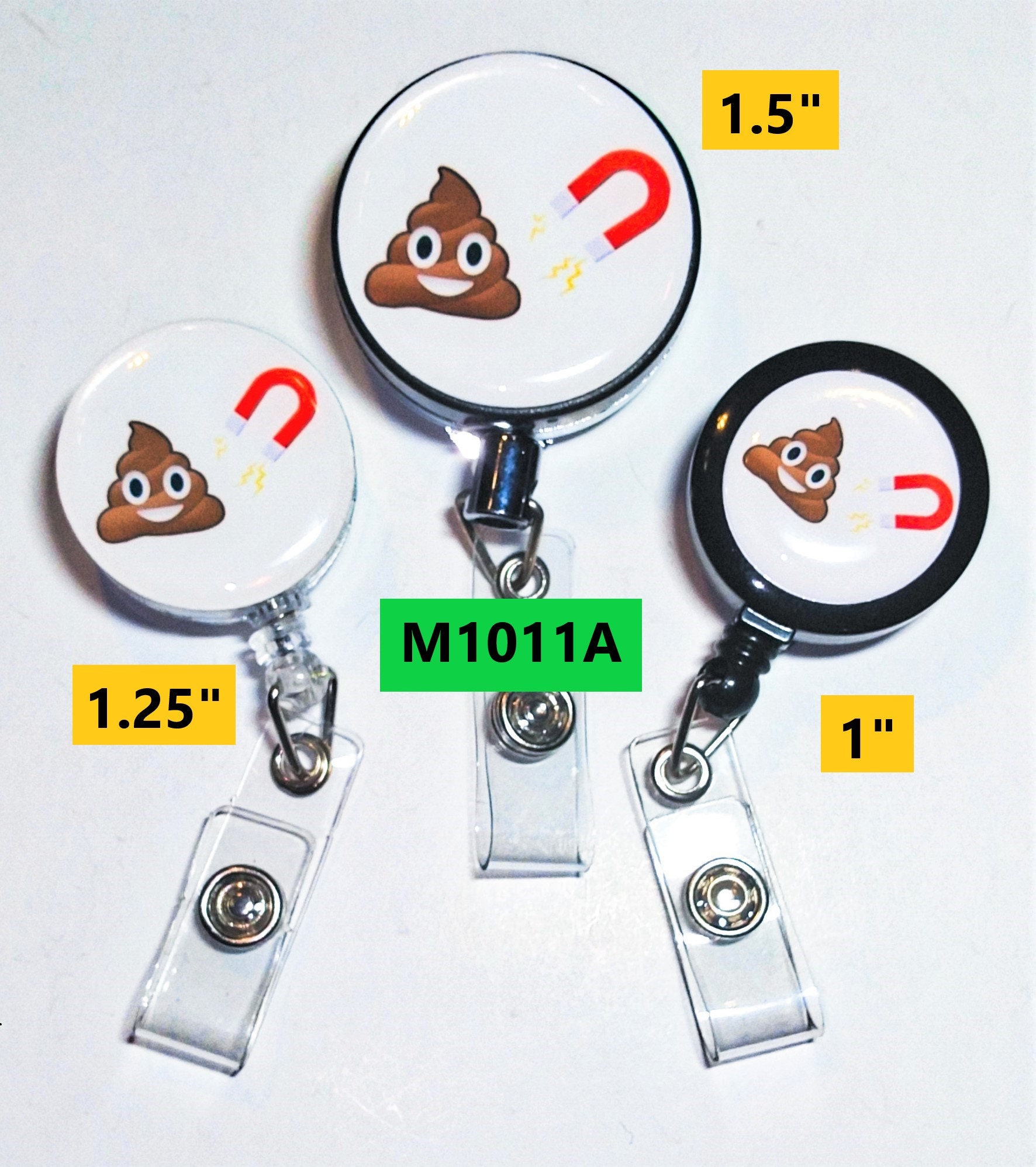 Shit Magnet Badge Reels or Stethoscope ID Tags | Etsy