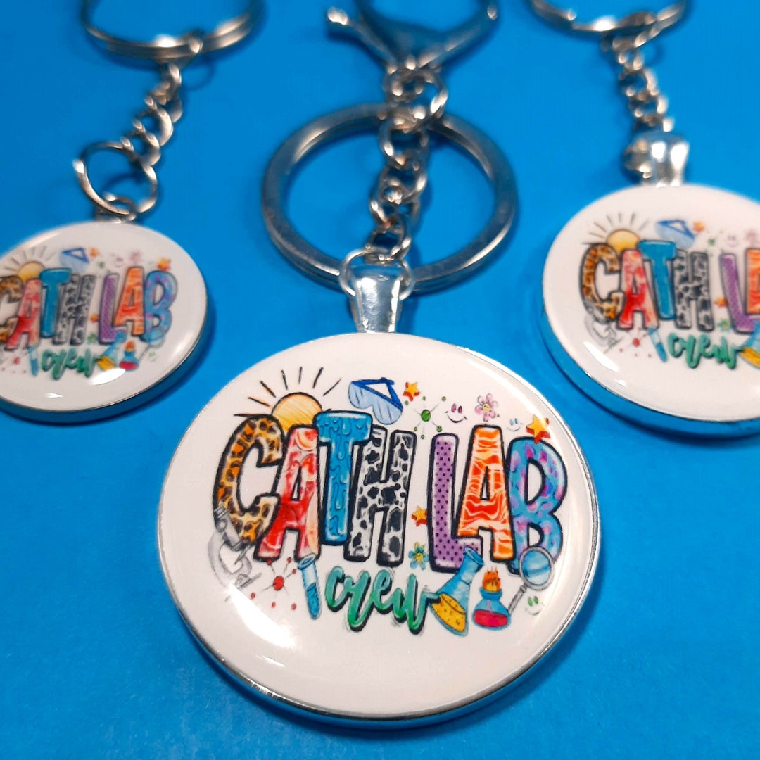 Key Chain Cath Lab Crew KC-M1003B - Etsy