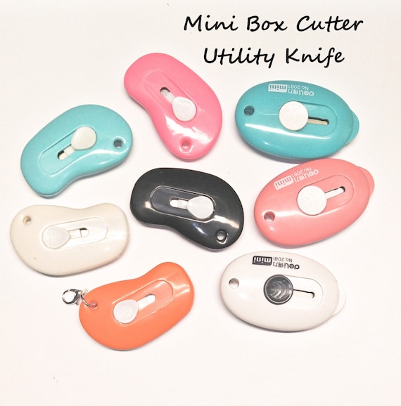 Mini Retractable Utility Knife Box Cutter Easy to Carry - Etsy