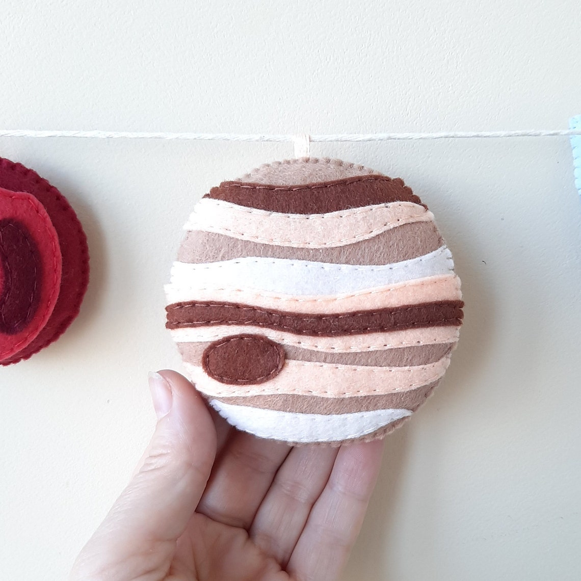 Felt Solar System Planets Hanging Planets Space Mobile | Etsy