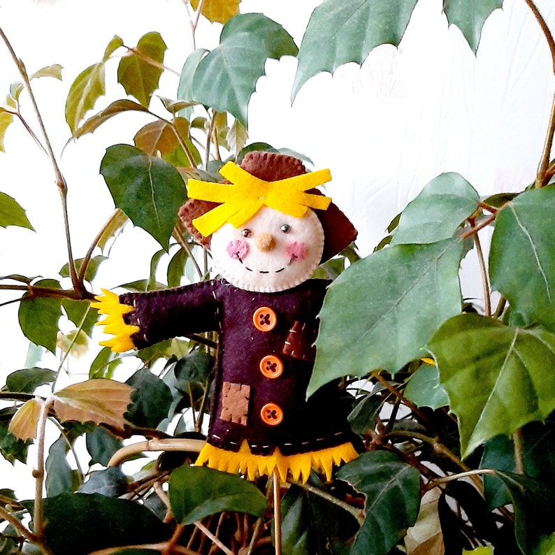 Scarecrow DIY Fall Scarecrow Fall Decor Pattern Autumn - Etsy