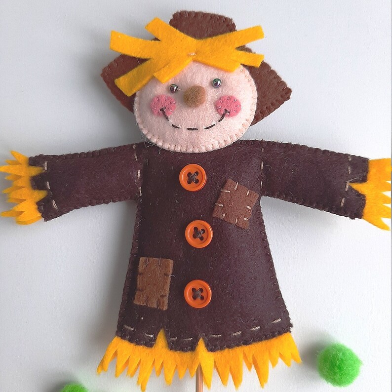 Scarecrow DIY Fall Scarecrow Fall Decor Pattern Autumn - Etsy