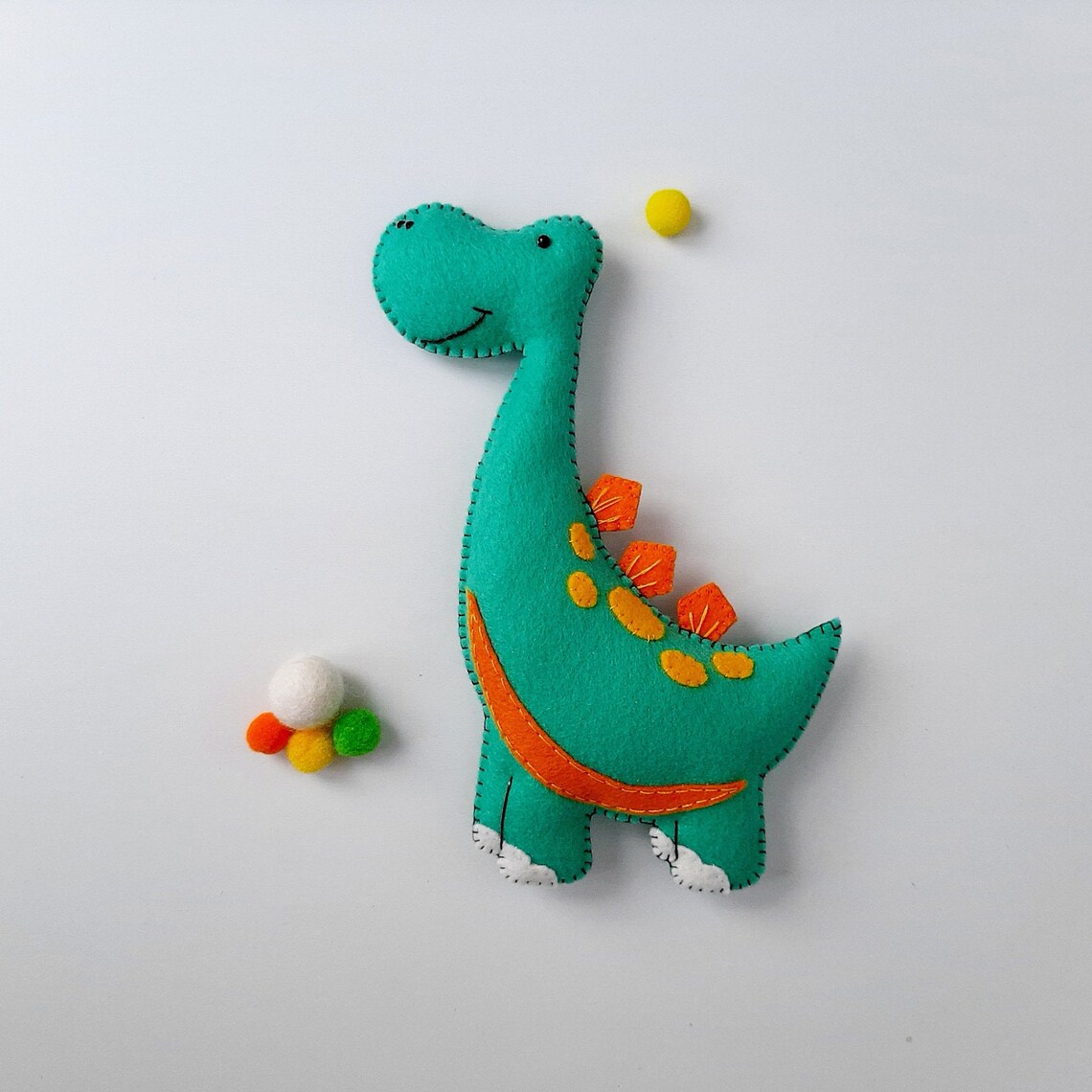 Dinosaur Sewing Pattern Pdf Felt Toys Pattern Pdf Felt Dinosaur Pattern ...