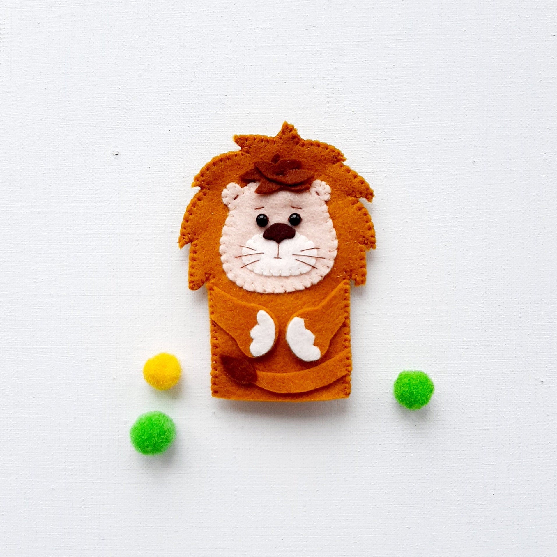 Finger Puppets Pattern Felt Zoo Puppet Pattern Animals Puppet - Etsy