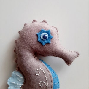 Seahorse PDF Pattern. Cute Seahorse Plush Sewing Pattern PDF Tutorial ...