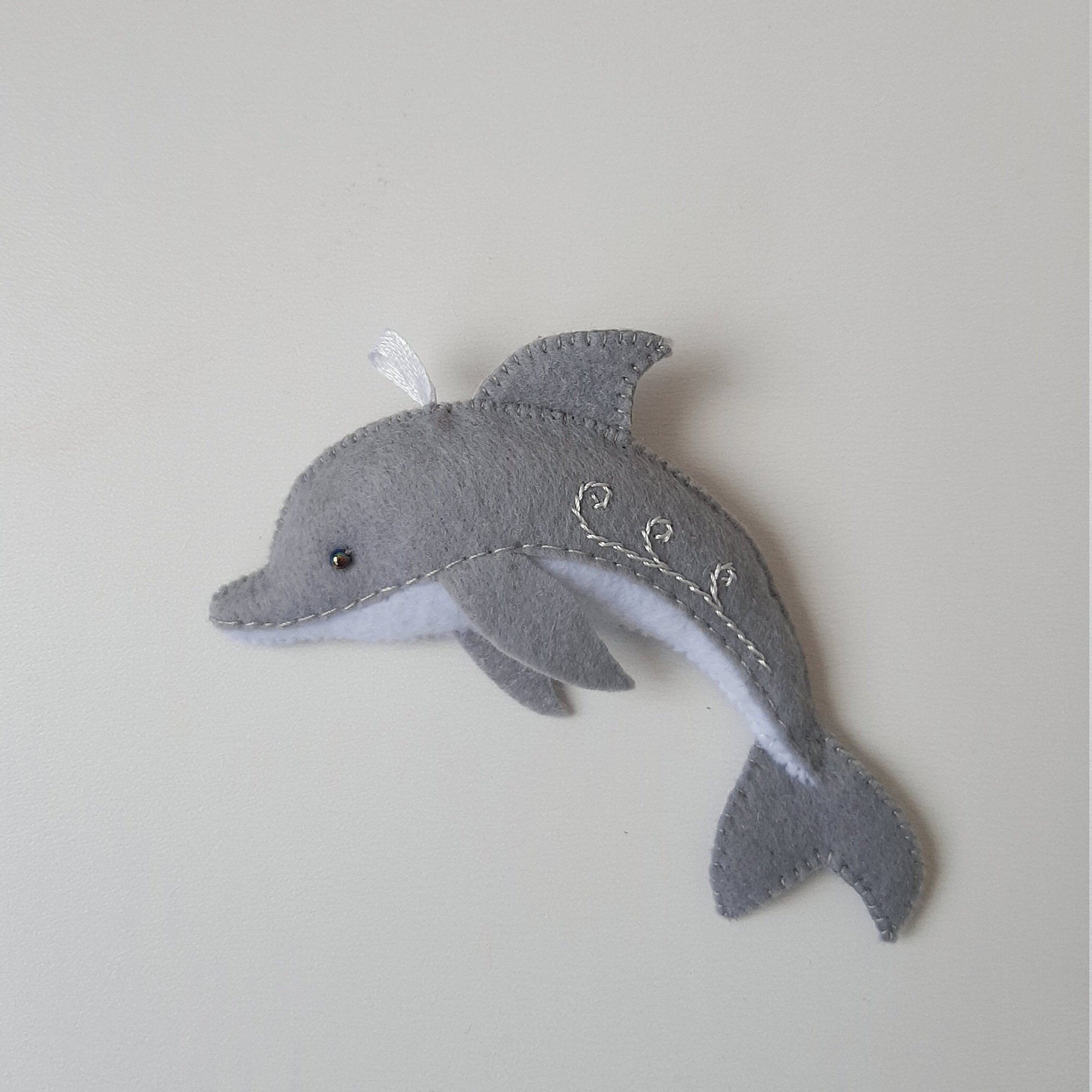 Dolphin. PDF Dolphin. Felt Garland. Sea life. Bored at home. | Etsy
