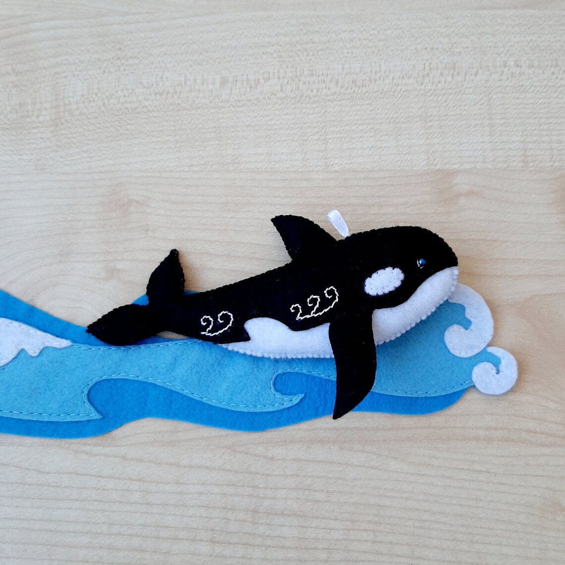 Felt Orca Pattern Killer Whale PDF Pattern Easy Orca Stuffed - Etsy