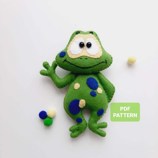 Frog Felt - Etsy