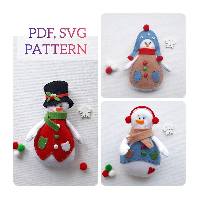 Snoopy Felt Pattern - Etsy