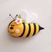 Cute Bumble Bee Felt Sewing Pattern PDF/SVG Bumble Bee Accessories Soft ...