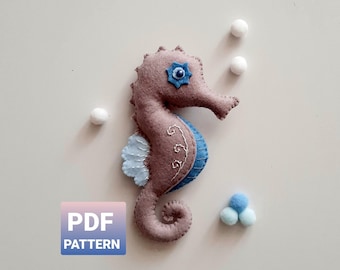 Beaded Sea Horse Tutorial Pattern PDF - Etsy Canada