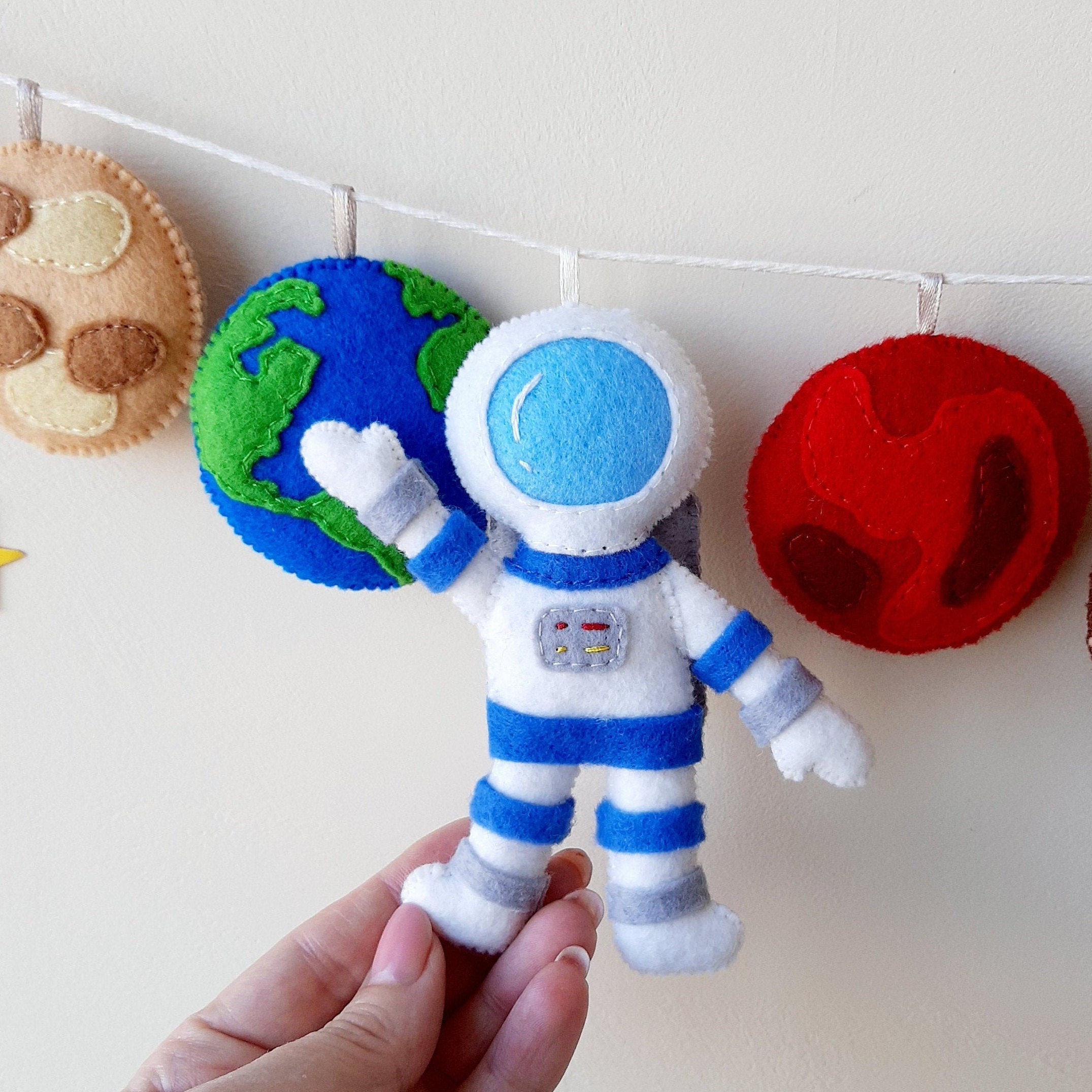Felt Solar System Planets With Dwarf Planets Set Stuffed - Etsy Canada