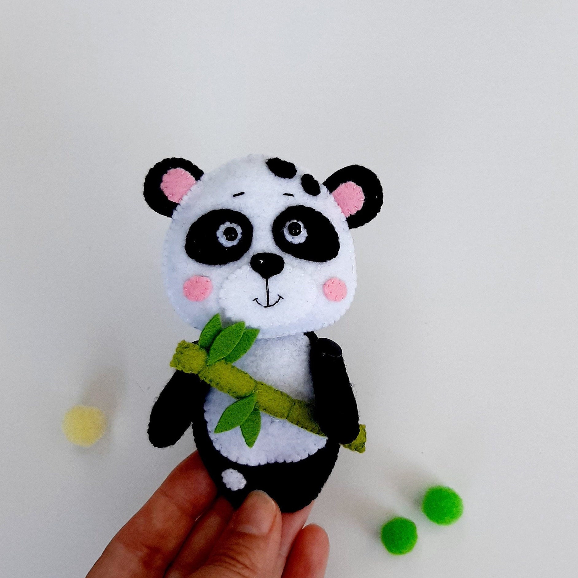 Koala Sloth Panda Felt Toy Pattern Pdf Baby Mobile DIY Easy - Etsy